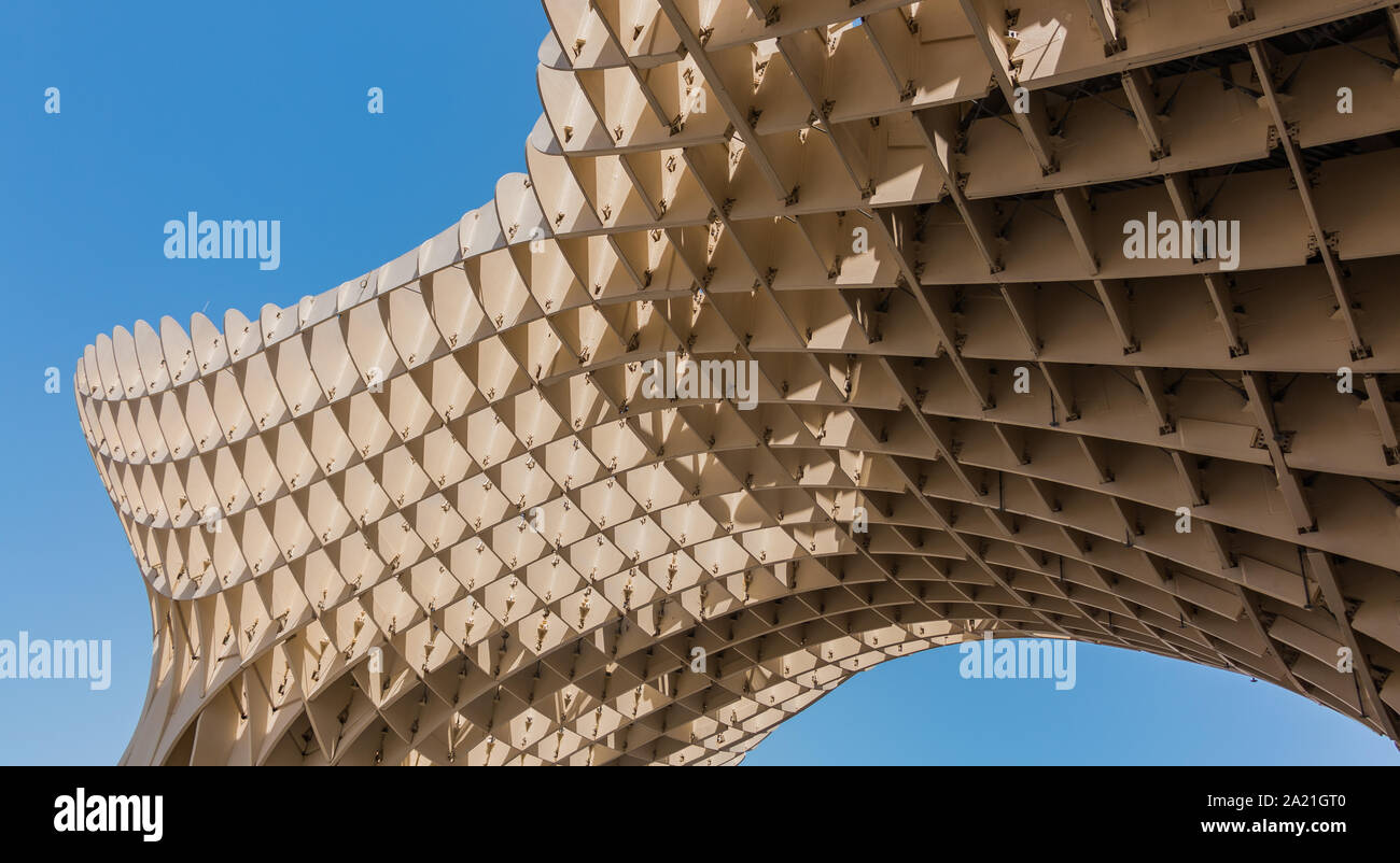 A picture of the Metropol Parasol structure, in Seville Stock Photo - Alamy