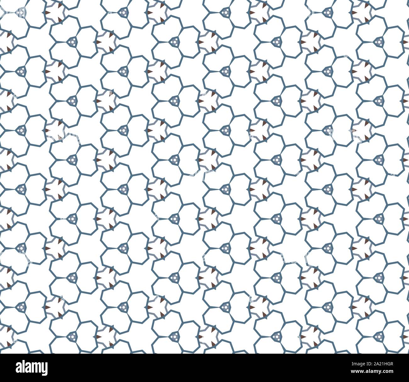 Seamless geometric ornamental vector pattern. Abstract background Stock ...