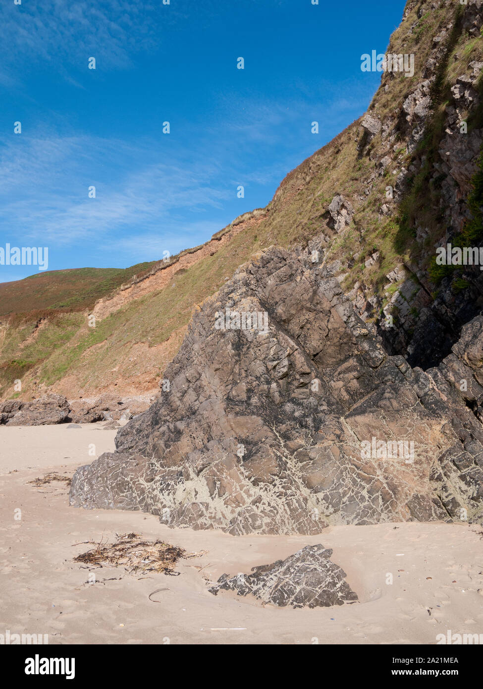 Worms Head South Wales Gower peninsula outside coastal scene - Wales ...