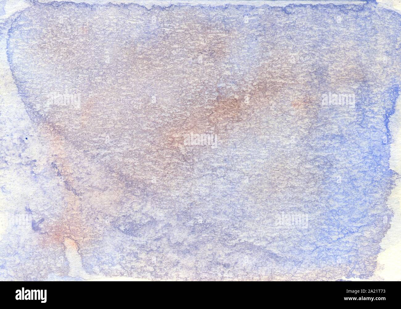 Grunge paper background colored with blue watercolor Stock Photo - Alamy