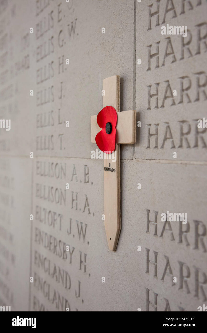 Arras memorial wall panels hi-res stock photography and images - Alamy