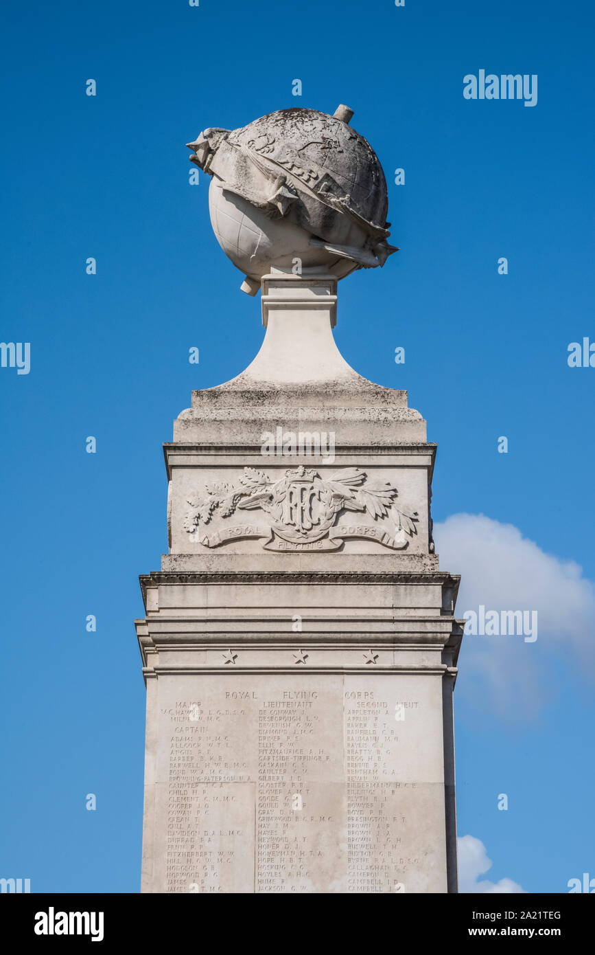 The CWGC memorial and cemetery at Arras on the Somme battlefield of ...