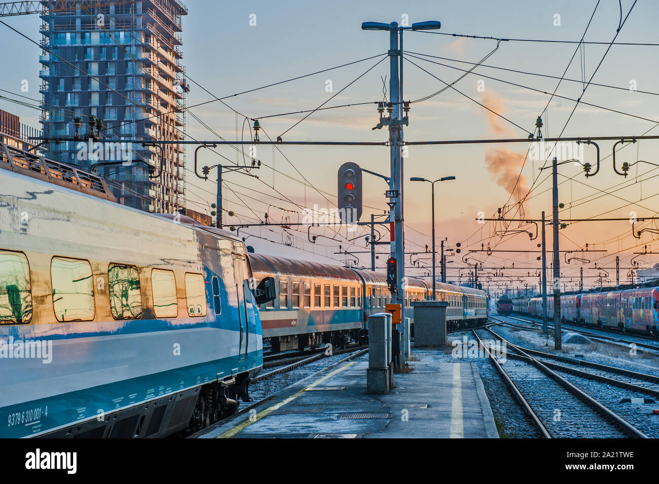 Railway power station hi-res stock photography and images - Alamy