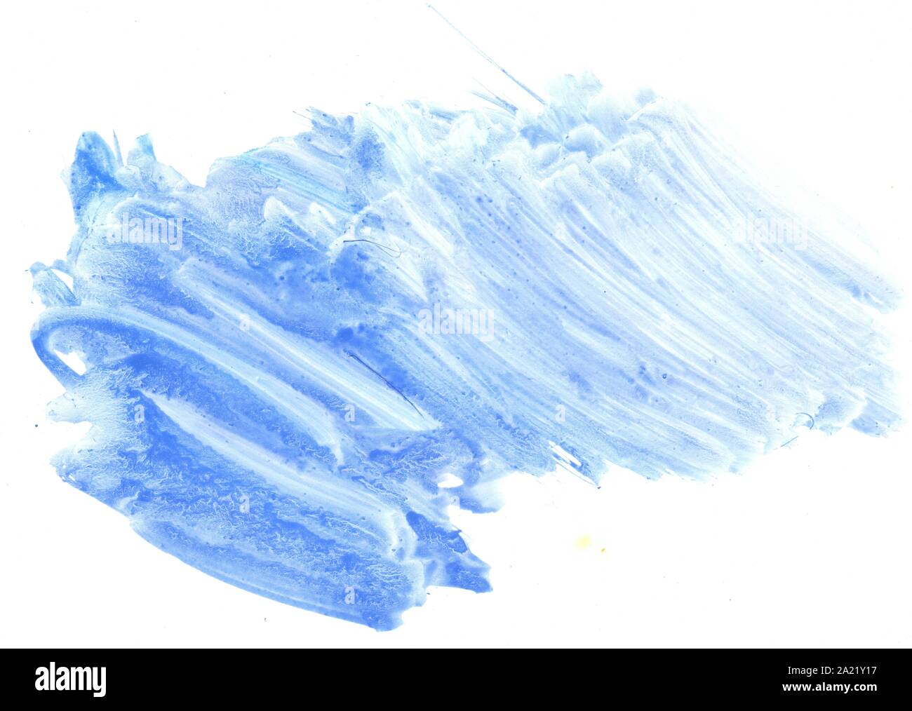 Abstract grunge gouache painting background of blue color Stock Photo ...