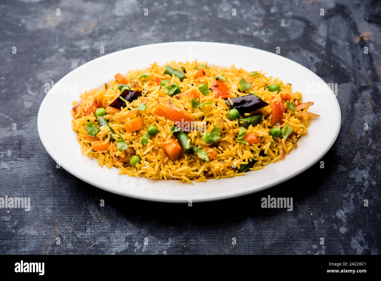 Tawa Pulao/Pulav/Pilaf/Pilau is an Indian Street Food made using ...