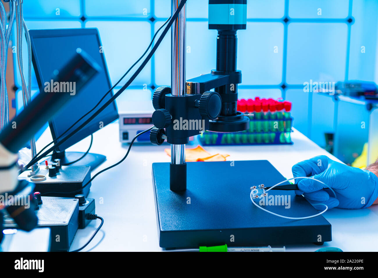 Modern Medical Equipment Development Laboratory Stock Photo - Alamy