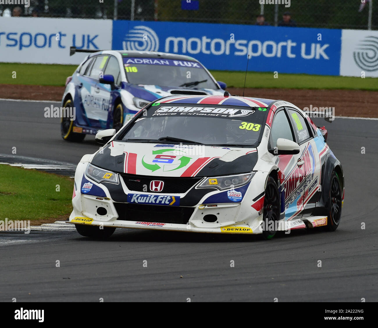 Matt Simpson, Honda Civic Type R, BTCC Championship, BTCC Silverstone ...