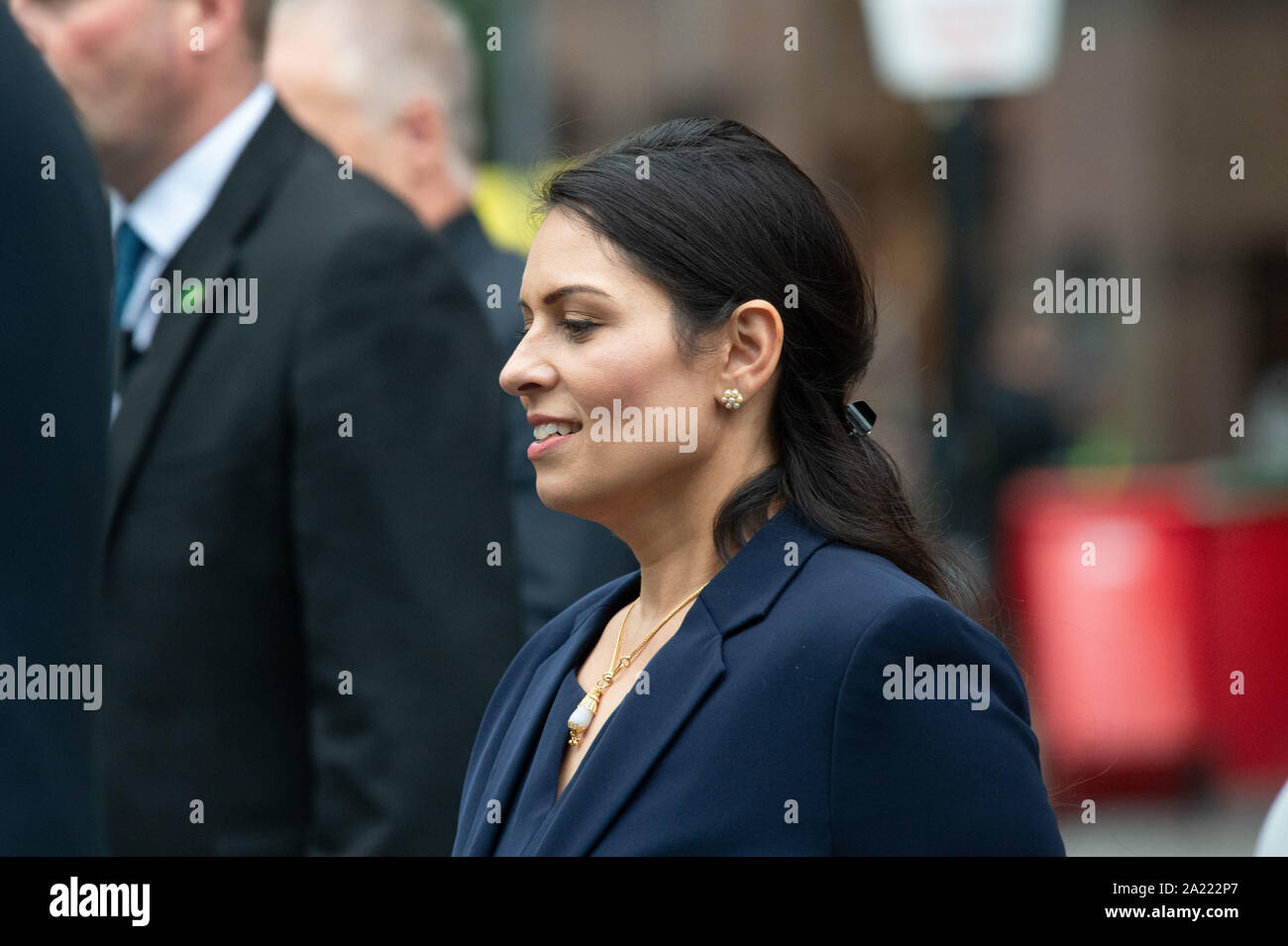 Priti patel house of commons hi-res stock photography and images - Alamy