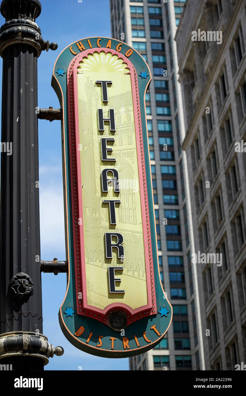 Chicago Theater Sign High Resolution Stock Photography and Images - Alamy