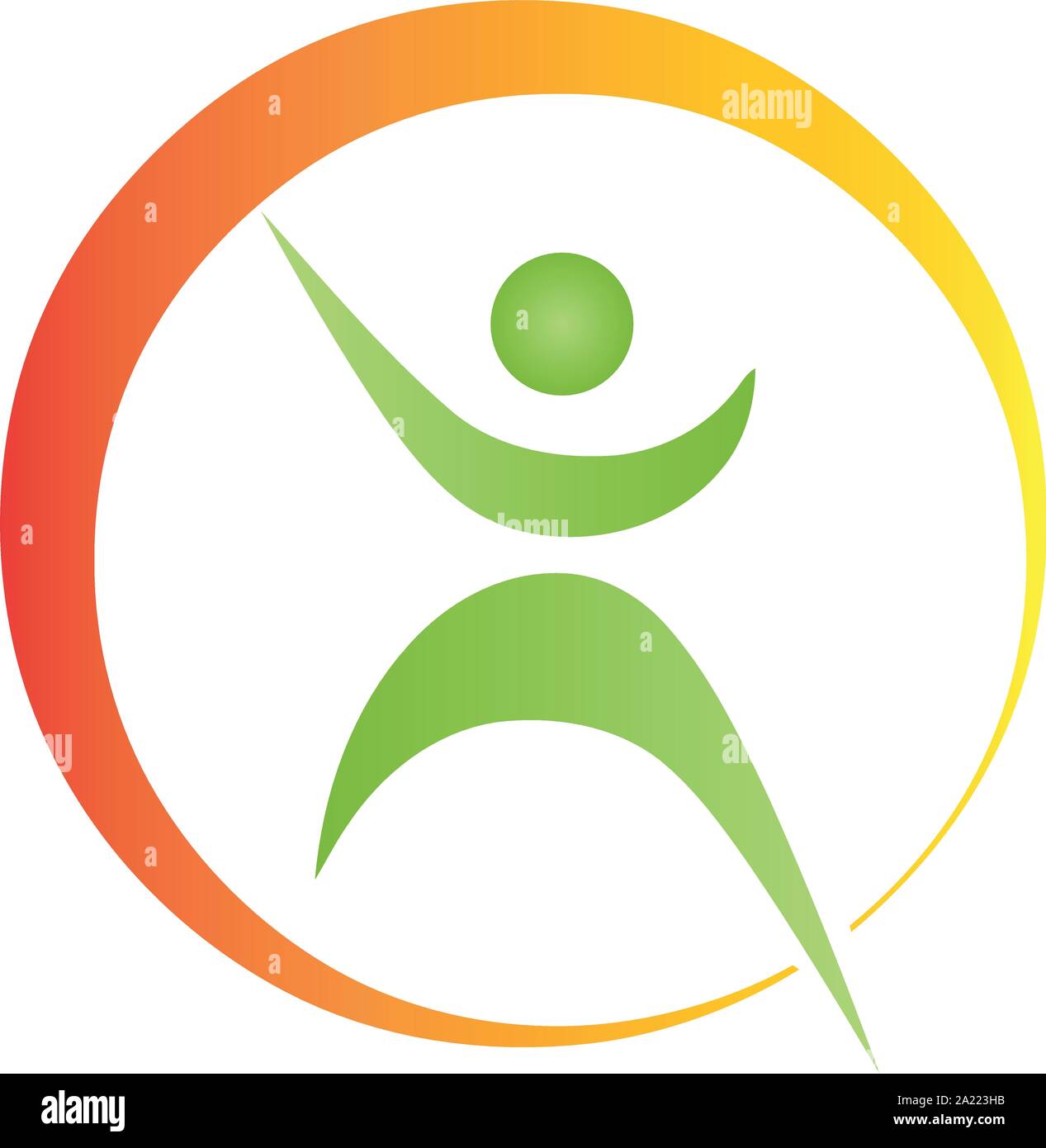 Person on the move logo hi-res stock photography and images - Alamy