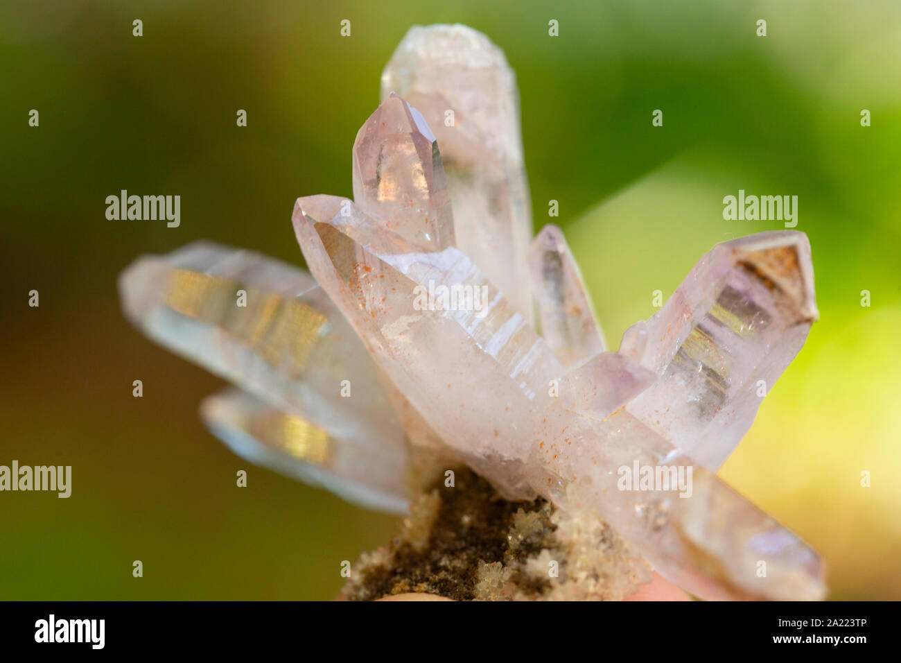 mineral specimen stone rock quartz Stock Photo - Alamy