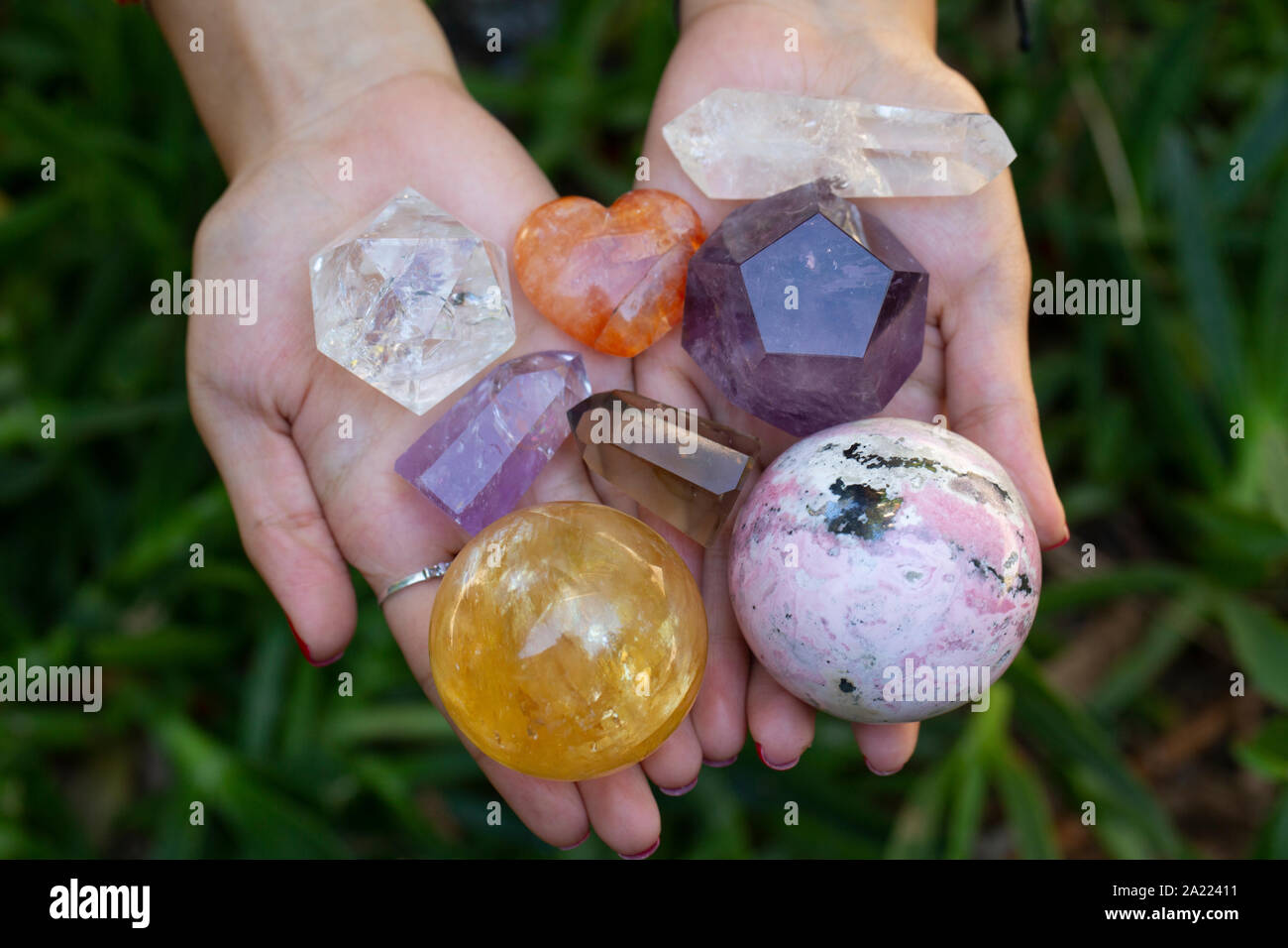 Witchy crystals hi-res stock photography and images - Alamy