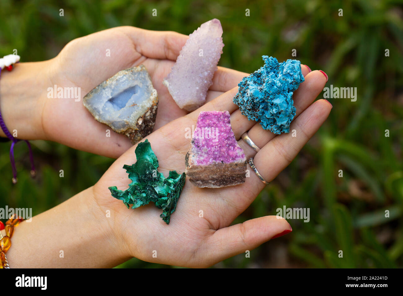 Witchy crystals hi-res stock photography and images - Alamy