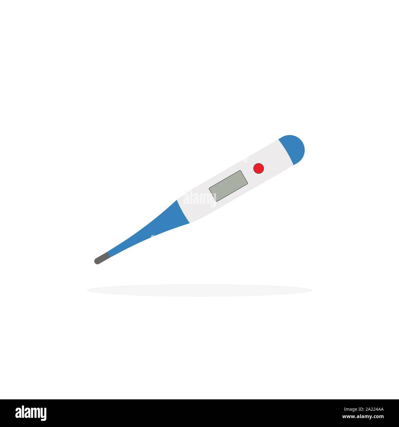 Digital clinical thermometer icon hi-res stock photography and images ...