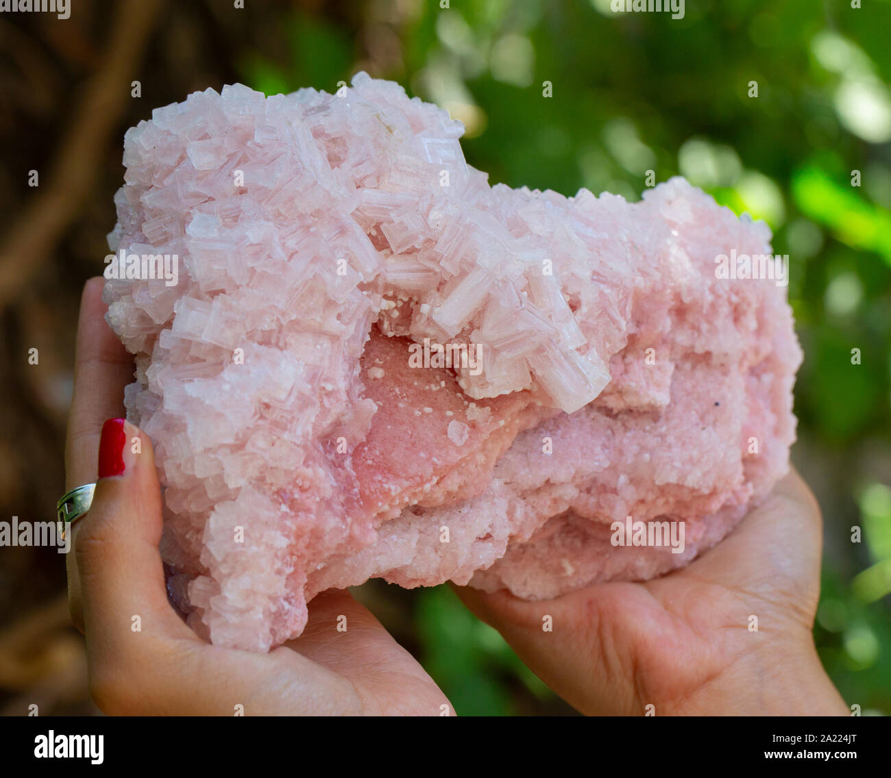 mineral specimen stone rock quartz Stock Photo - Alamy