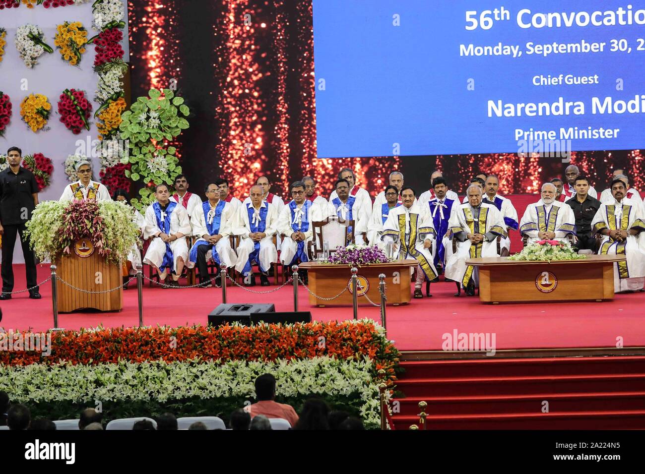 Chennai, India, September 30, 2019: IIT Madras Director Bhaskar ...