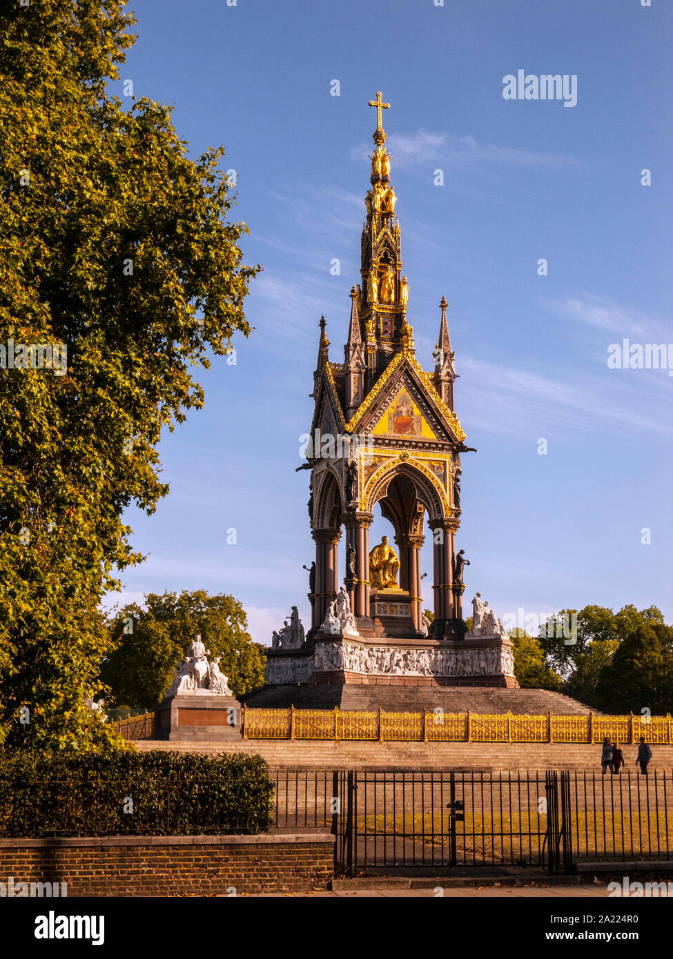 The Albert Memorial, Kensington Gardens, London Stock Photo - Alamy