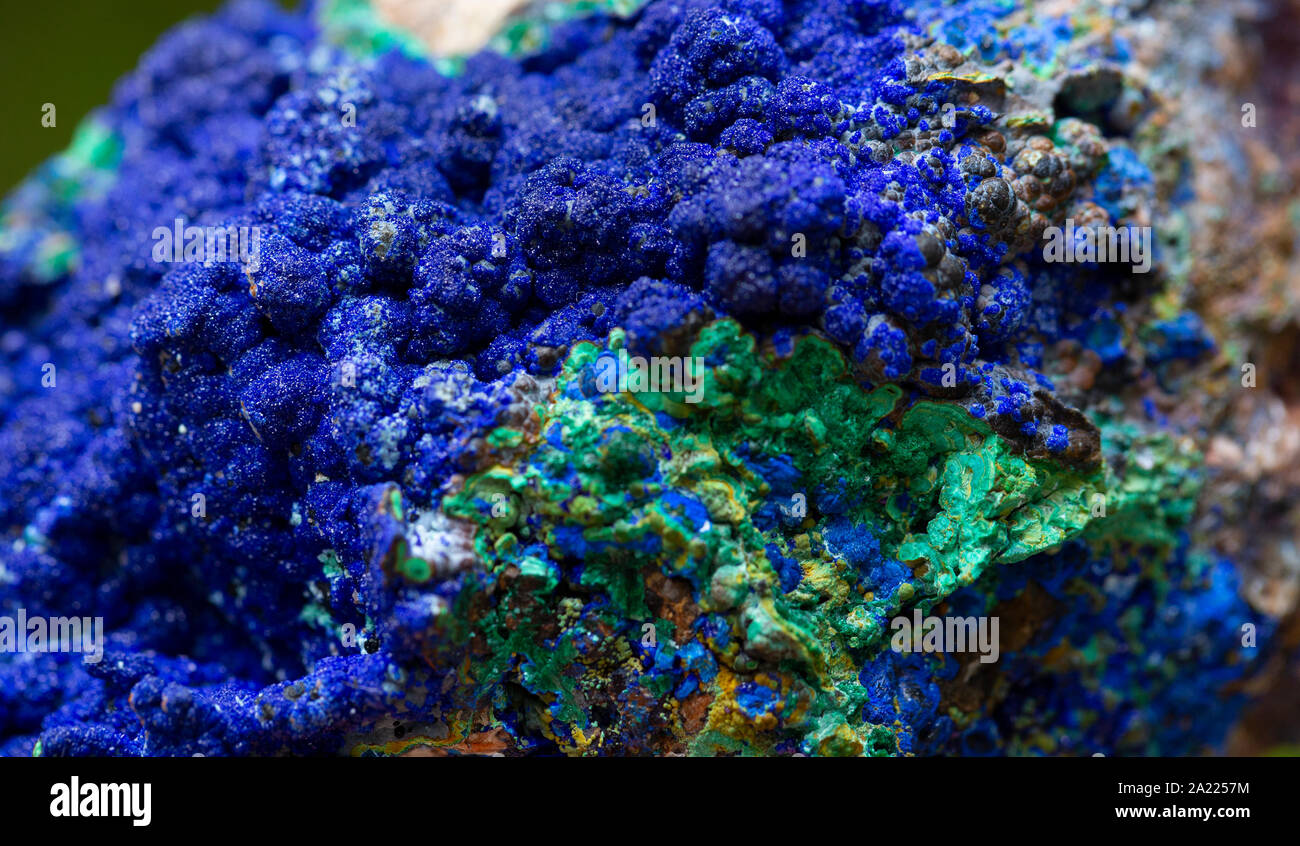 azurite and malachite Stock Photo - Alamy