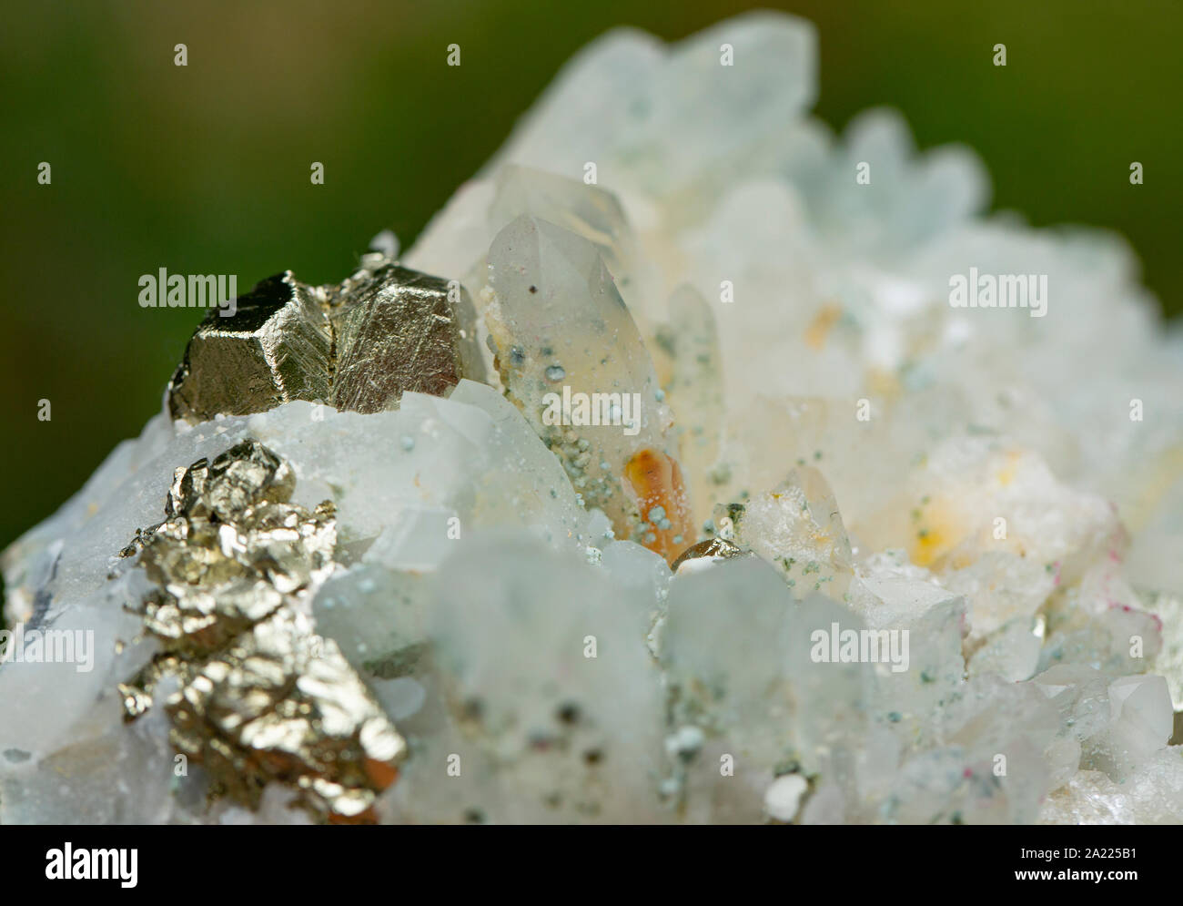 mineral specimen stone rock quartz Stock Photo - Alamy