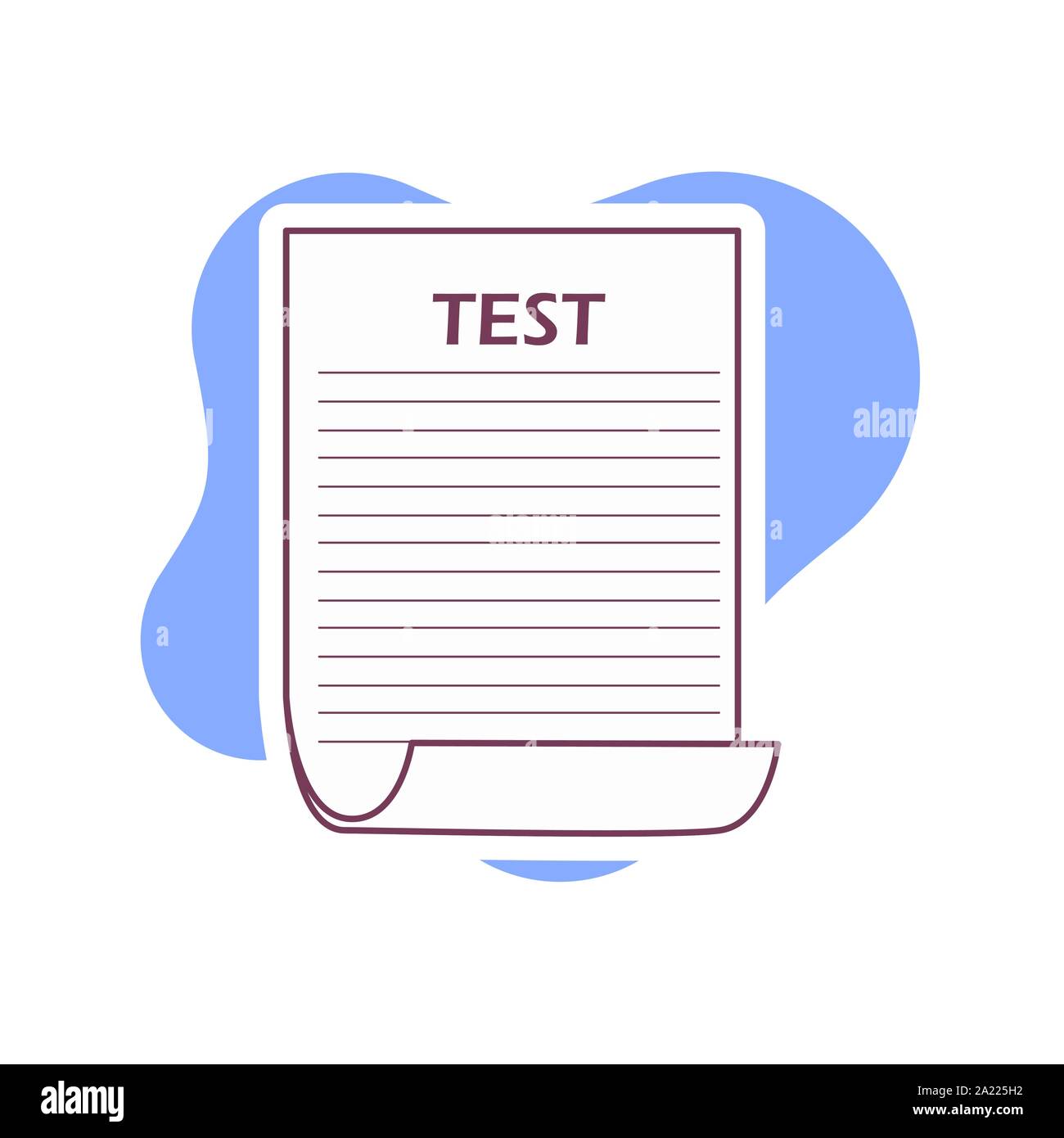 Examination results Stock Vector Images - Alamy
