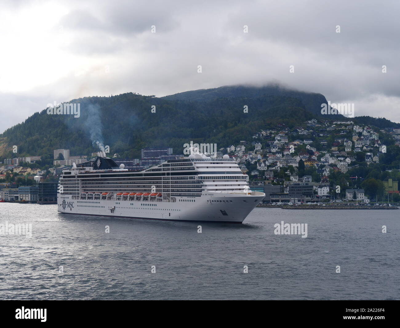 MSC Poesia Cruise Ship Stock Photo - Alamy