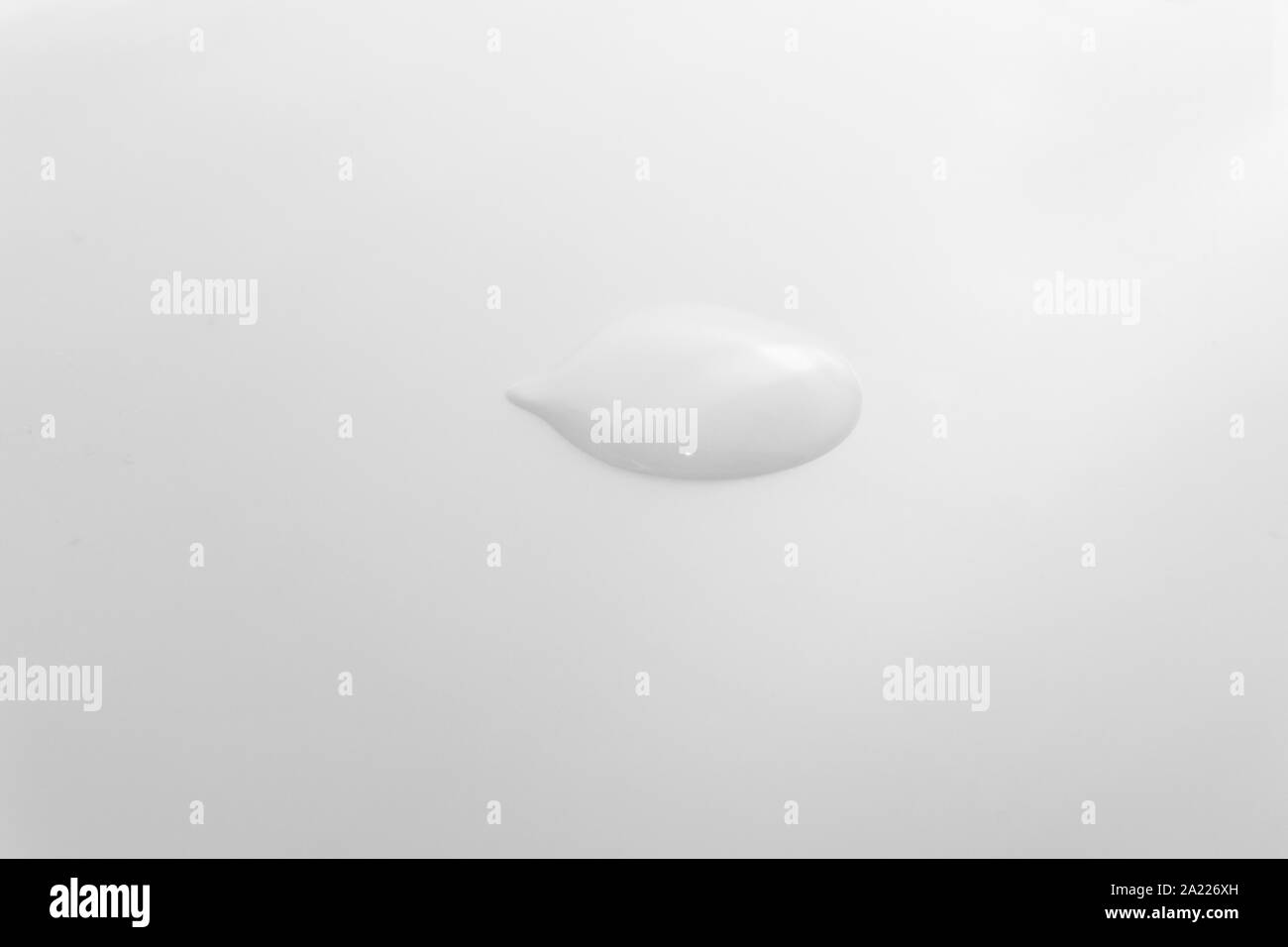 water drop on white background Stock Photo - Alamy