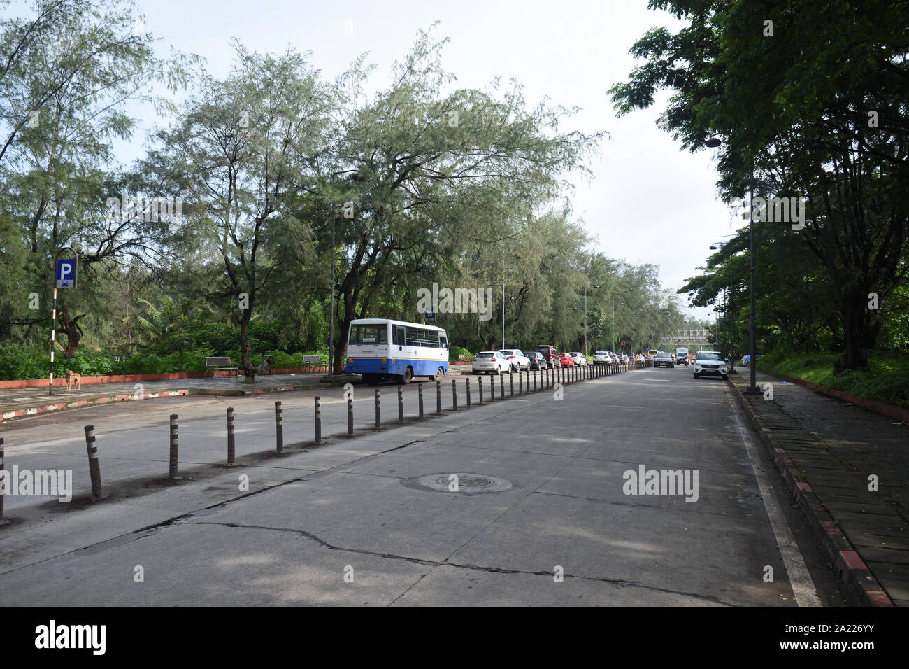 Marine Highway. Miramar, Panaji, Goa, India Stock Photo - Alamy