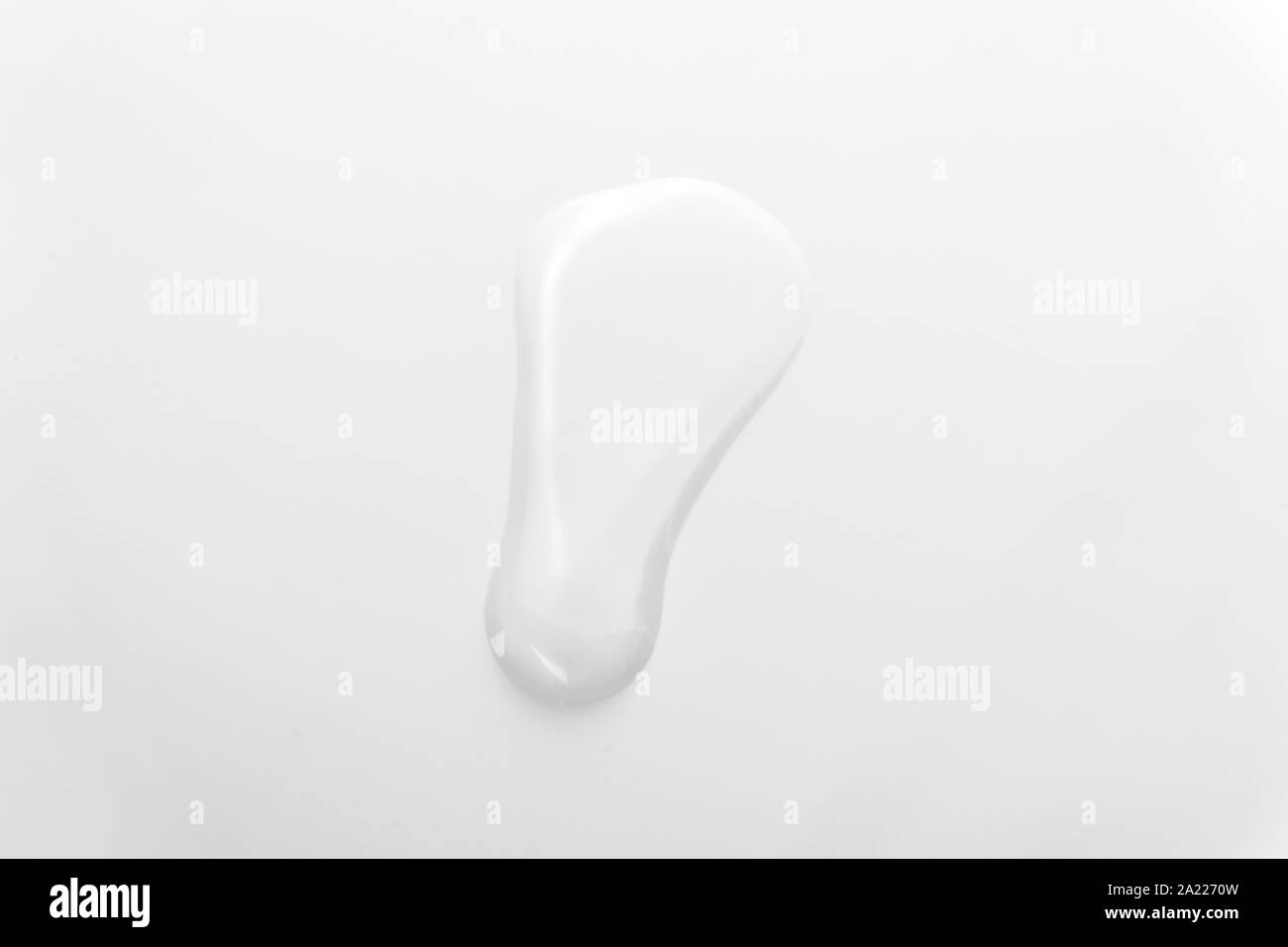 water drop on white background Stock Photo - Alamy