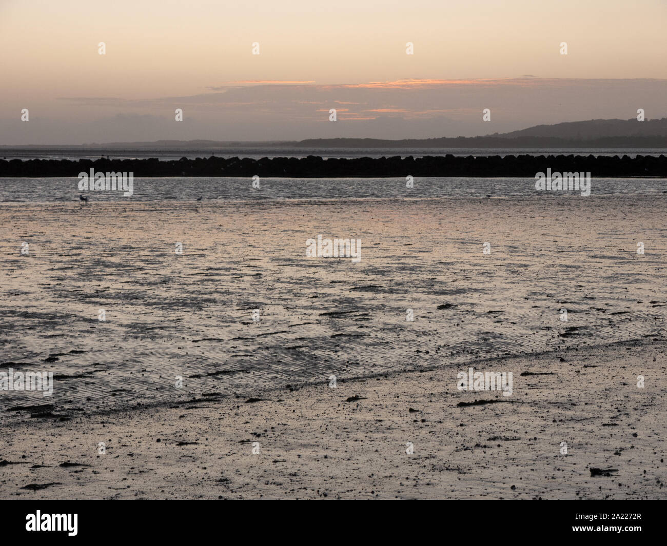 Llanelli beach south wales sky scene outside landscape beauty - Wales ...