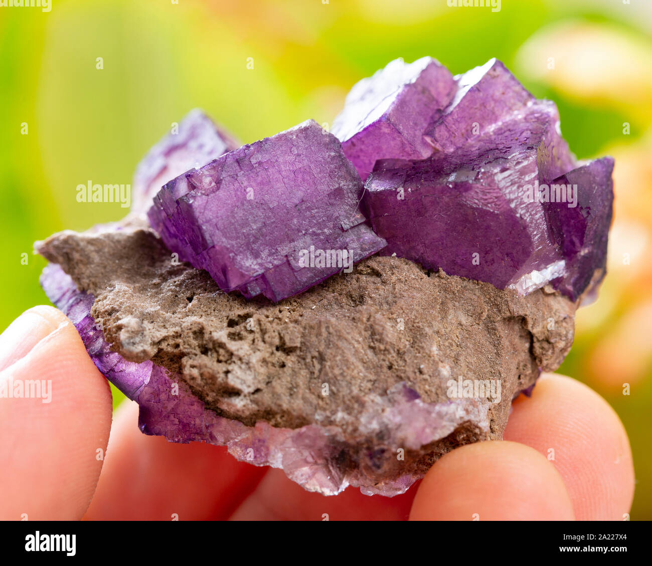 mineral specimen stone rock quartz Stock Photo - Alamy