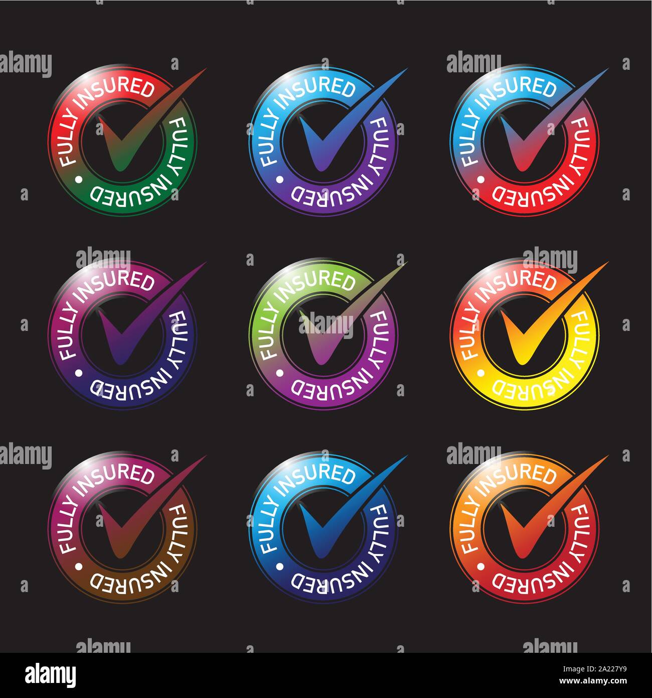 Shiny warranty design Stock Vector Images - Alamy