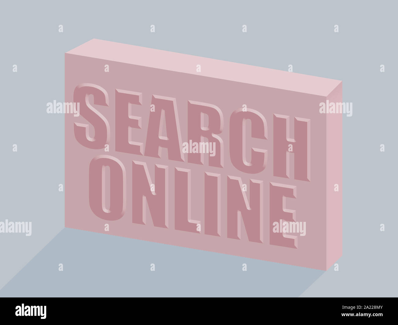 search online modern word write Stock Photo - Alamy