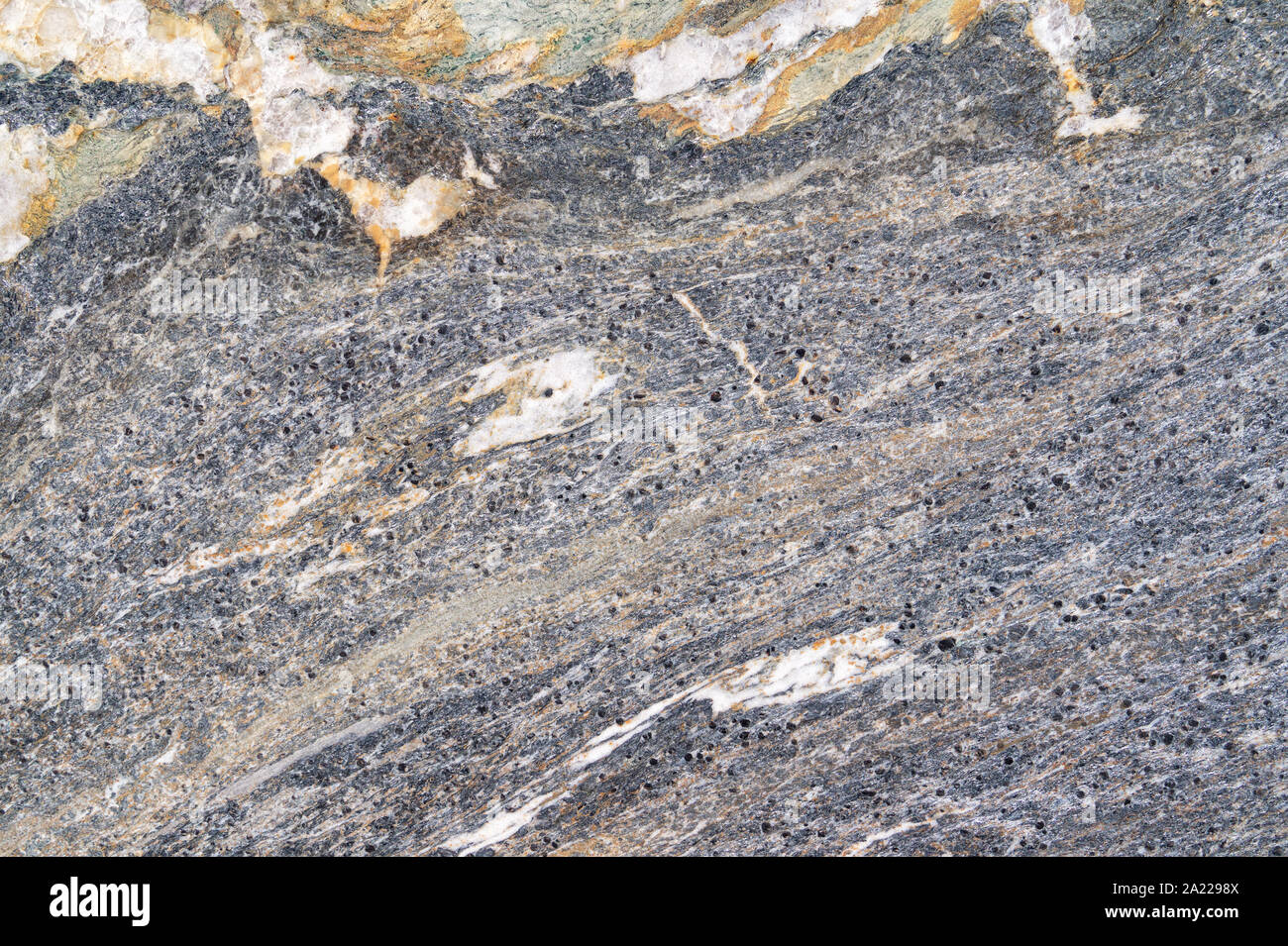 Natural stone texture. Calcareous mica schist large solid Stock Photo ...