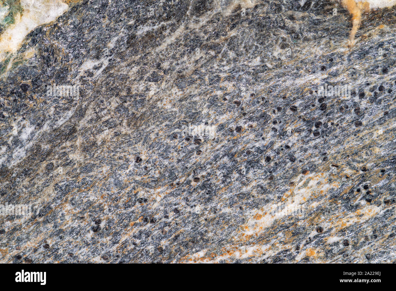 Natural stone texture. Calcareous mica schist large solid Stock Photo ...