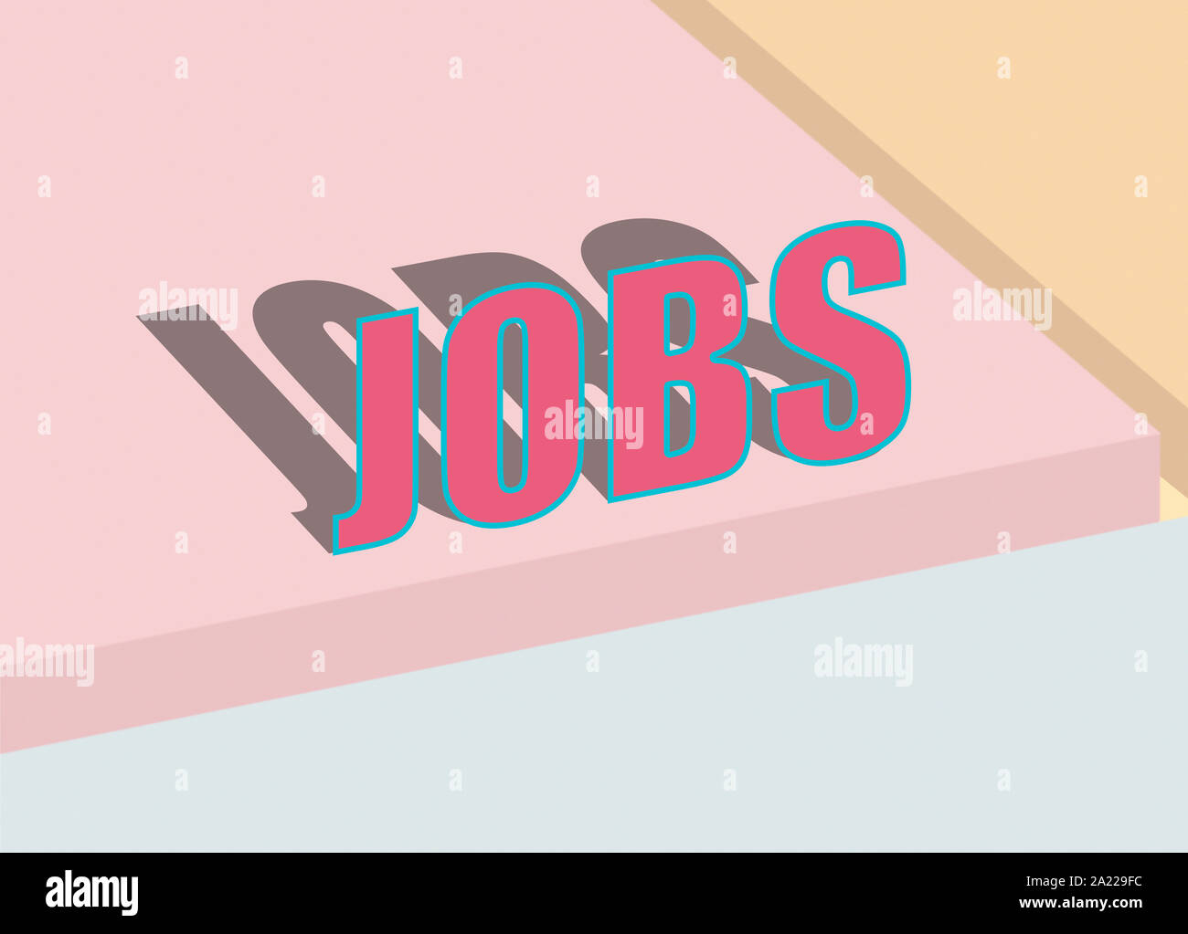 jobs modern word write Stock Photo - Alamy