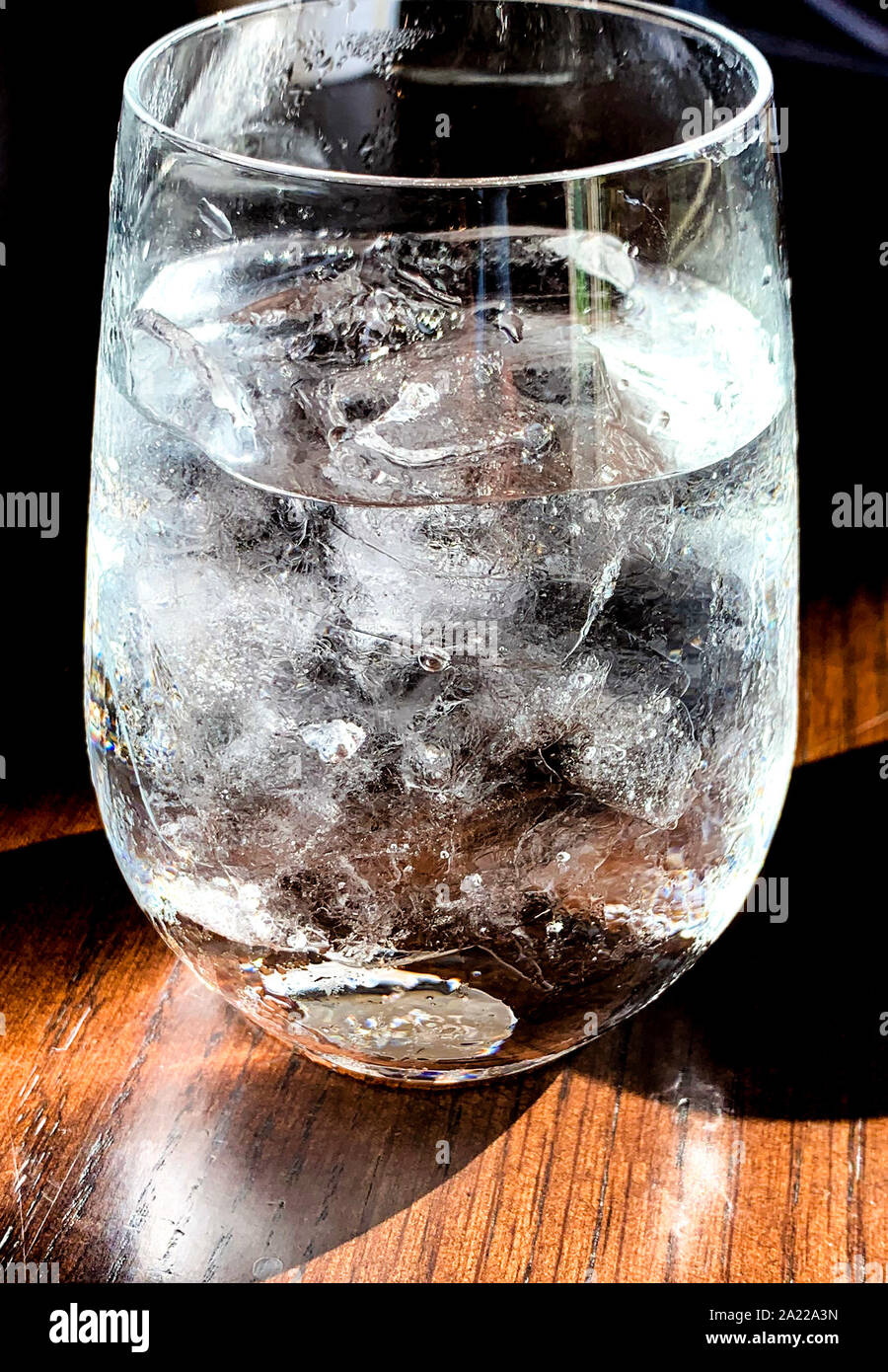 Refreshing glass of cold water hi-res stock photography and images - Alamy