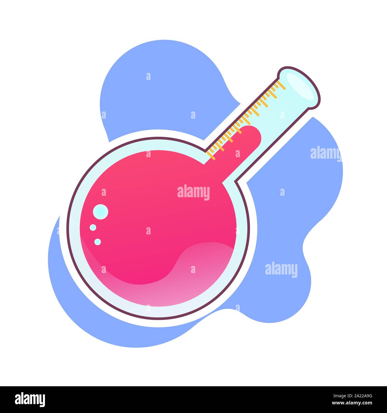 test tube vector illustration. set of laboratory equipment Stock Vector ...