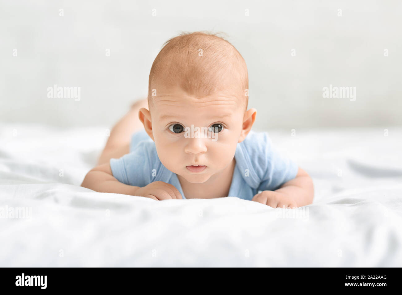 Head on tummy hi-res stock photography and images - Alamy