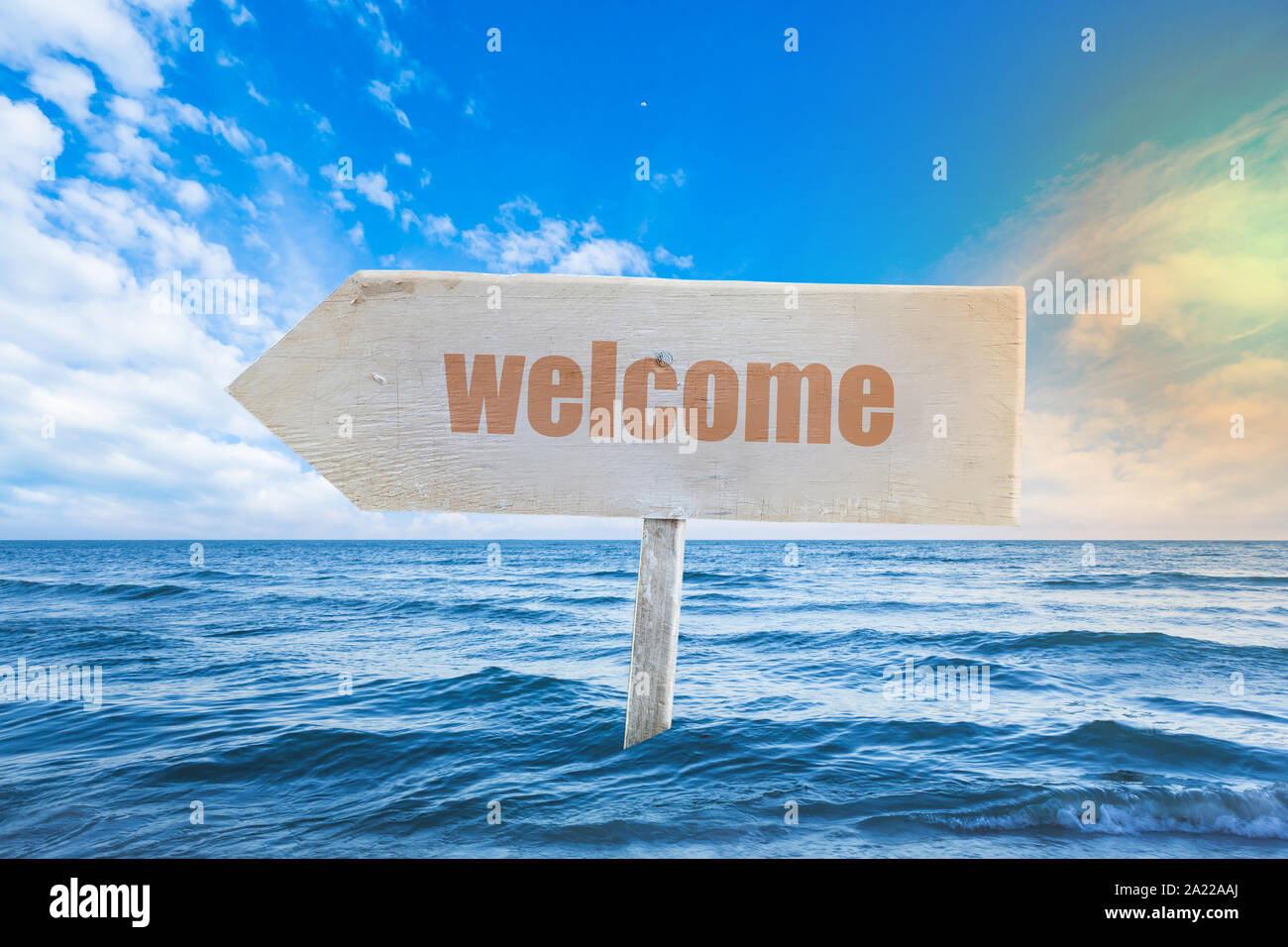 Welcome word cloud vector hi-res stock photography and images - Alamy
