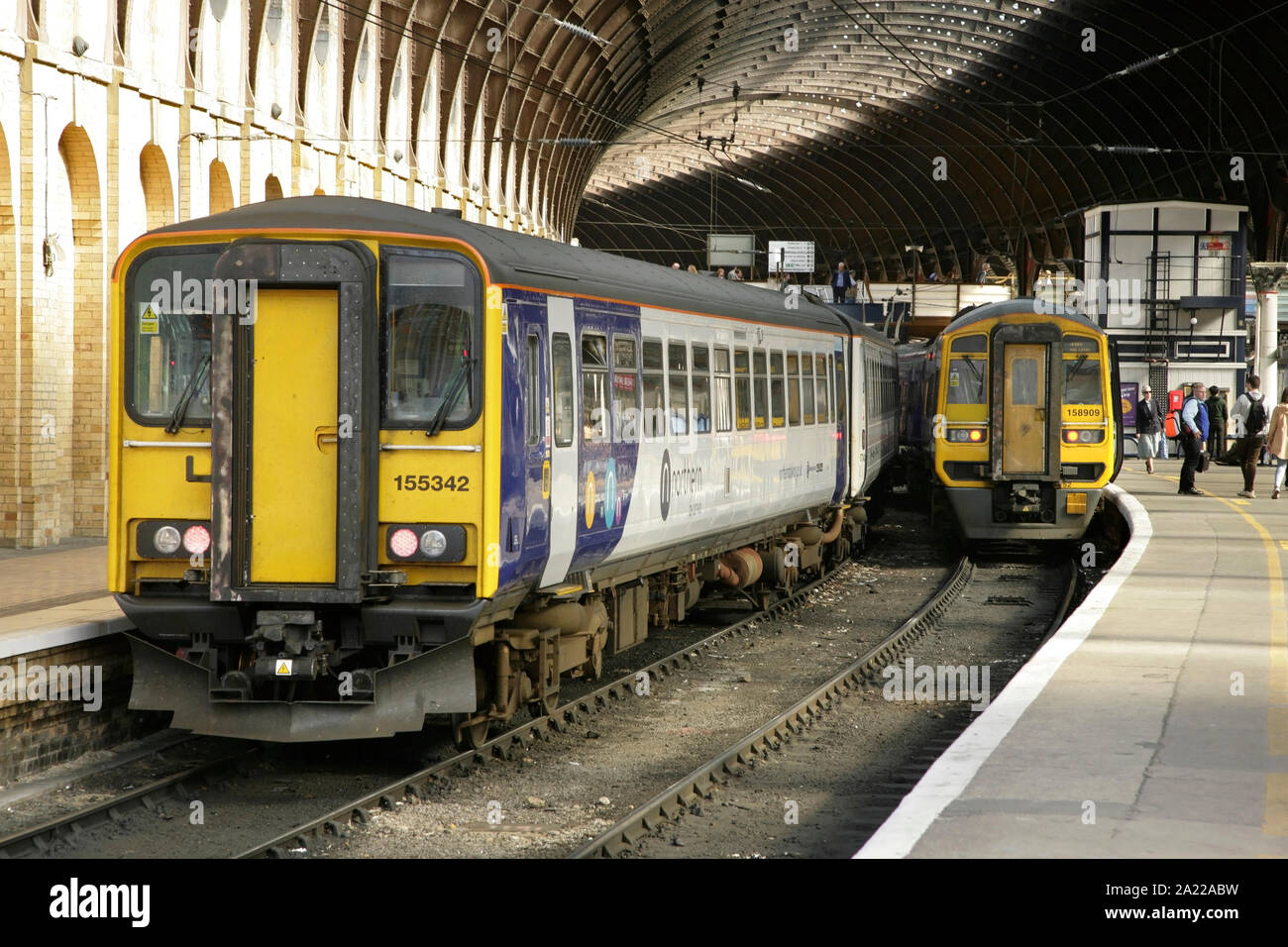 Northern rail sprinter class 155 diesel multiple unit no.155342 and ...