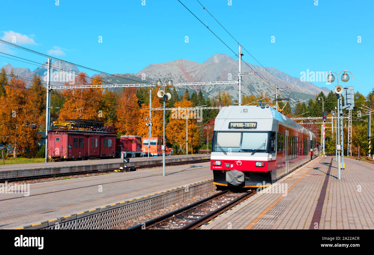 Slovak railway hi-res stock photography and images - Alamy