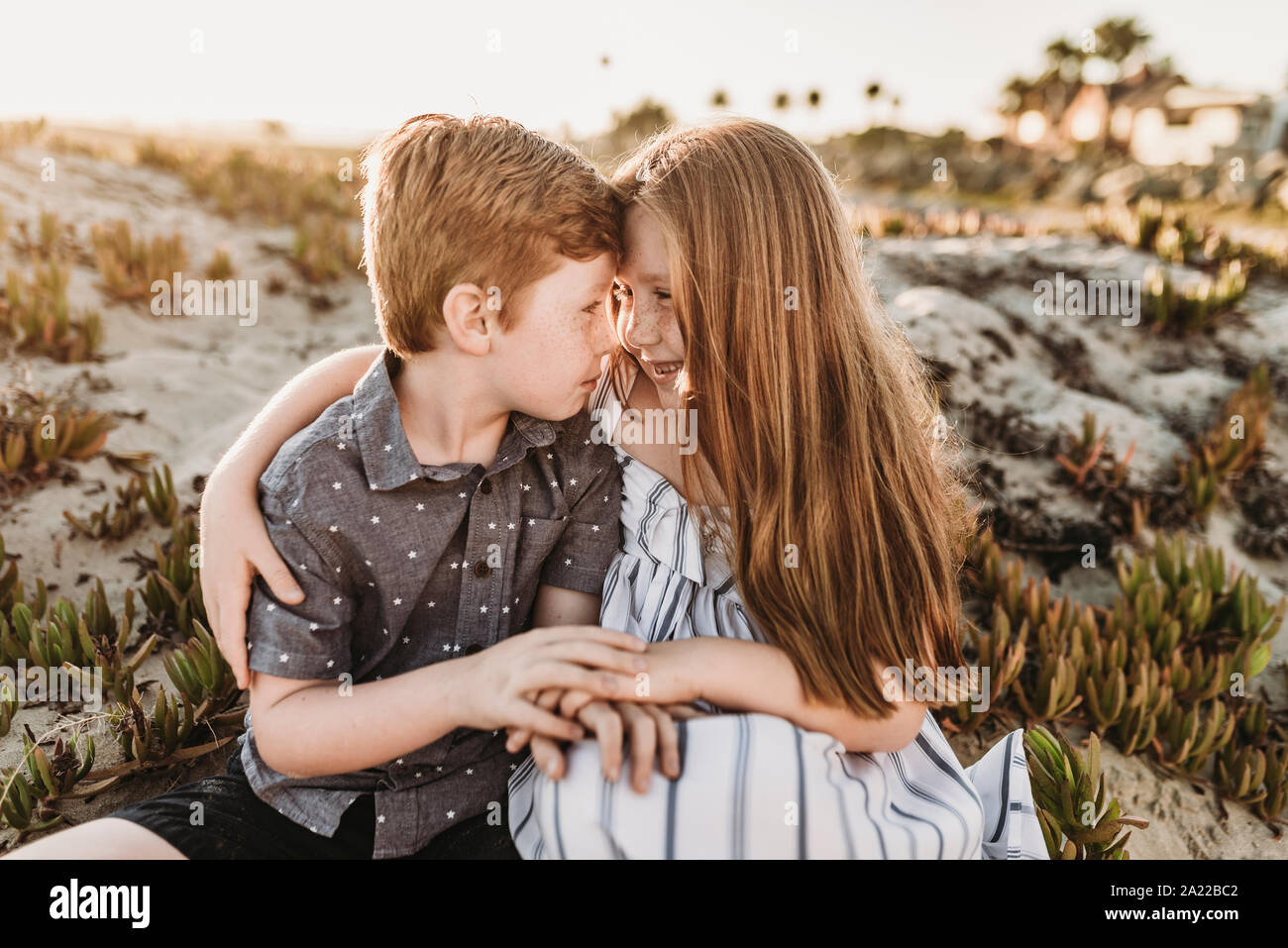 Young siblings love each other hi-res stock photography and images - Alamy