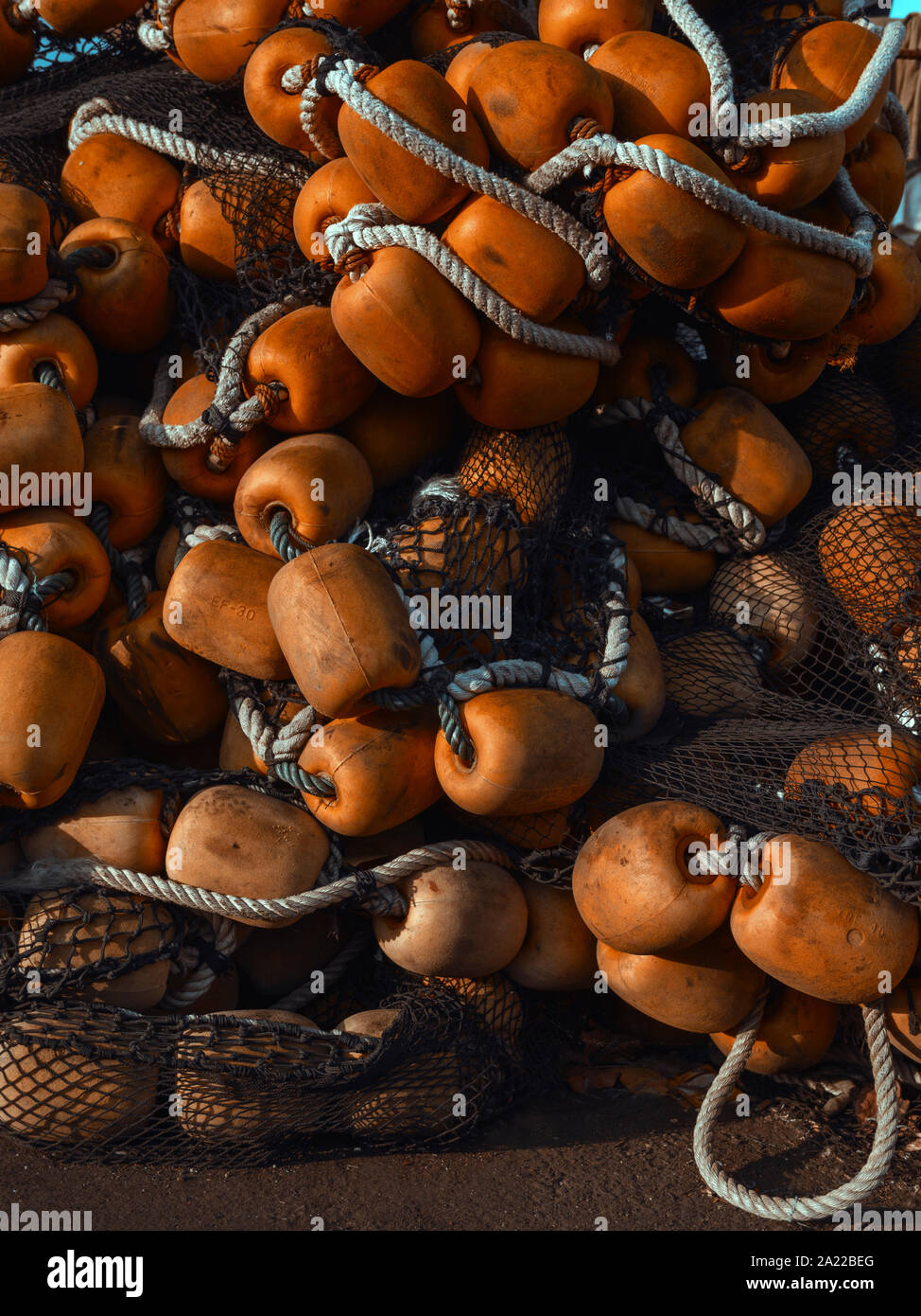 Fishing net at harbour, Bali, Indonesia Stock Photo - Alamy