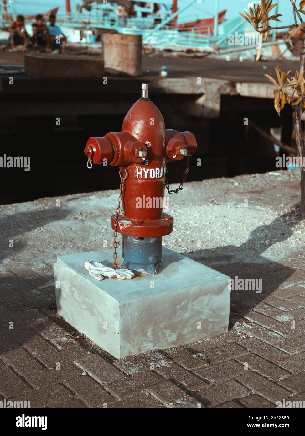 Sea water fire hydrant hi-res stock photography and images - Alamy