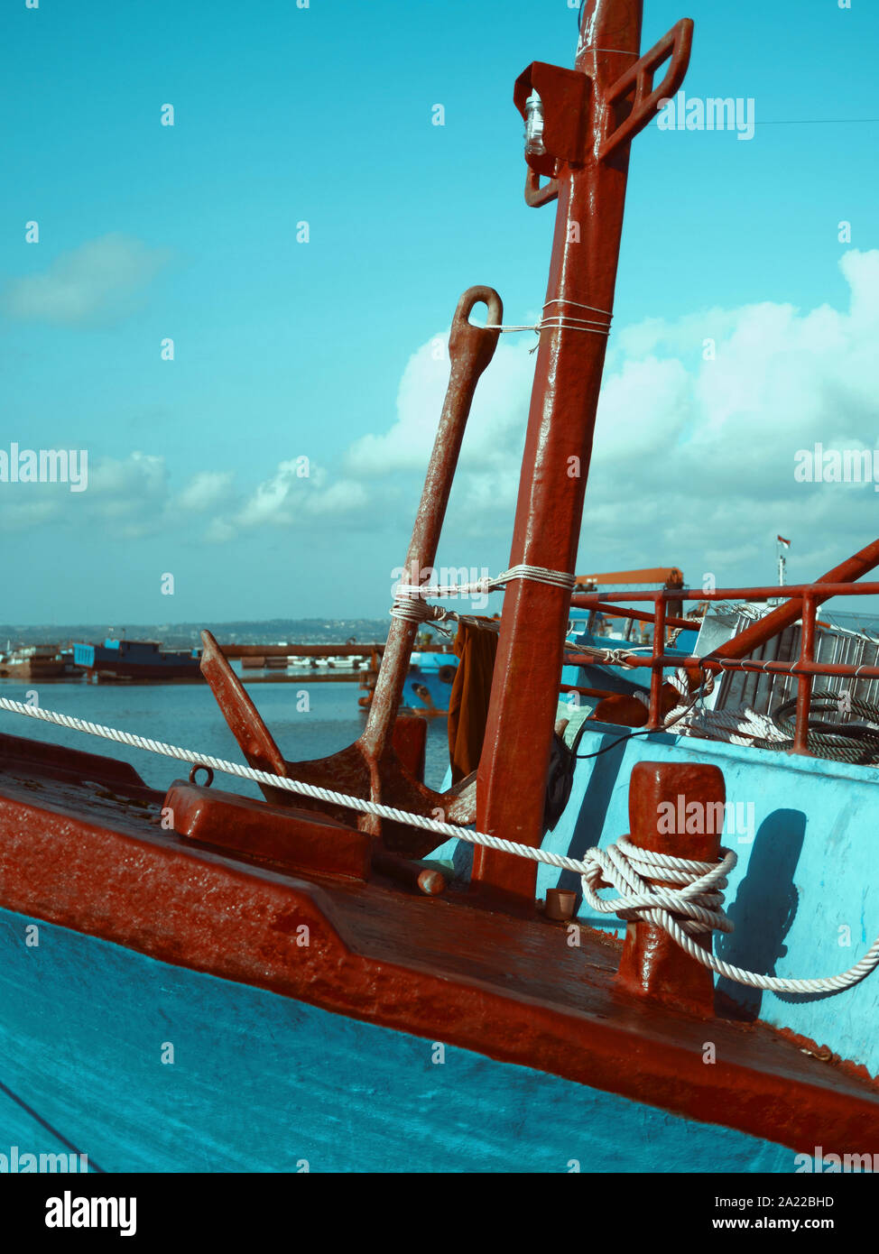Fishing boat, Bali, Indonesia Stock Photo - Alamy