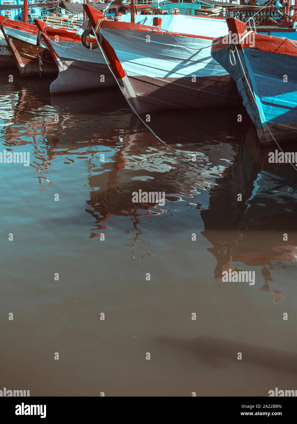 Fishing boats, Bali, Indonesia Stock Photo - Alamy
