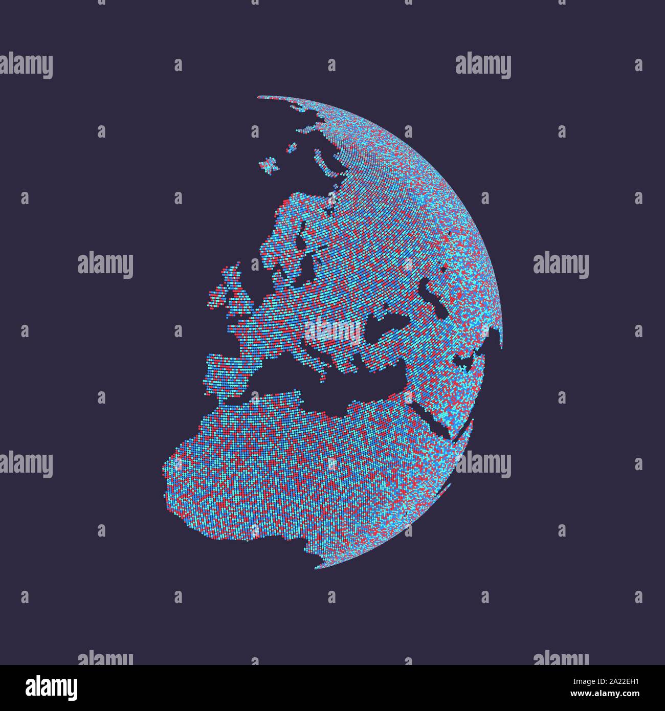 Science location: africa Stock Vector Images - Alamy