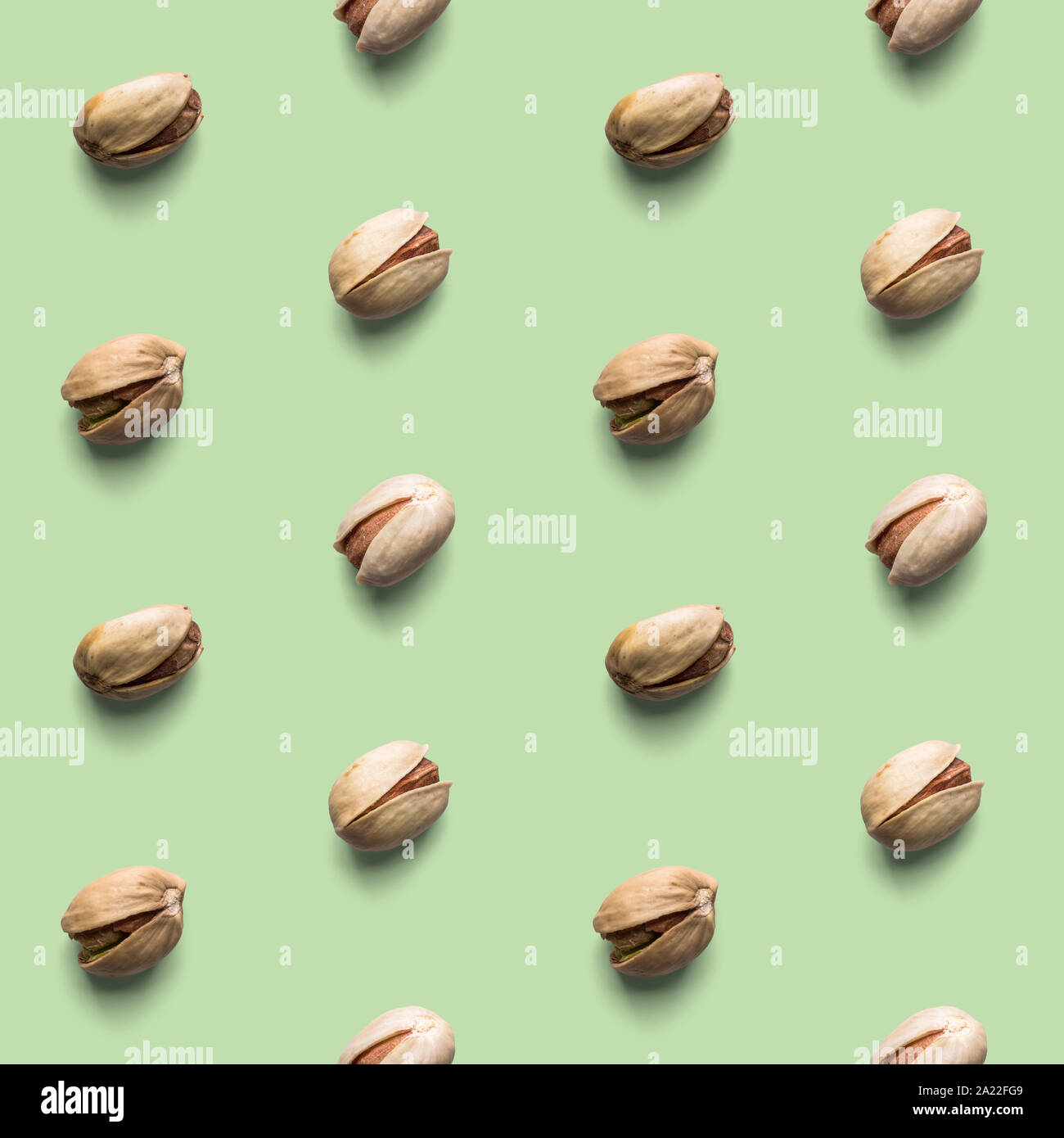Nuts on colour background. Seamless texture Stock Photo - Alamy