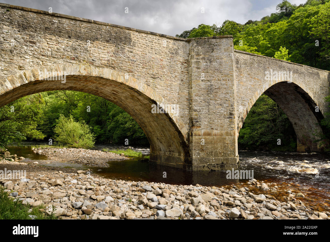 Bridge river swale hi-res stock photography and images - Alamy