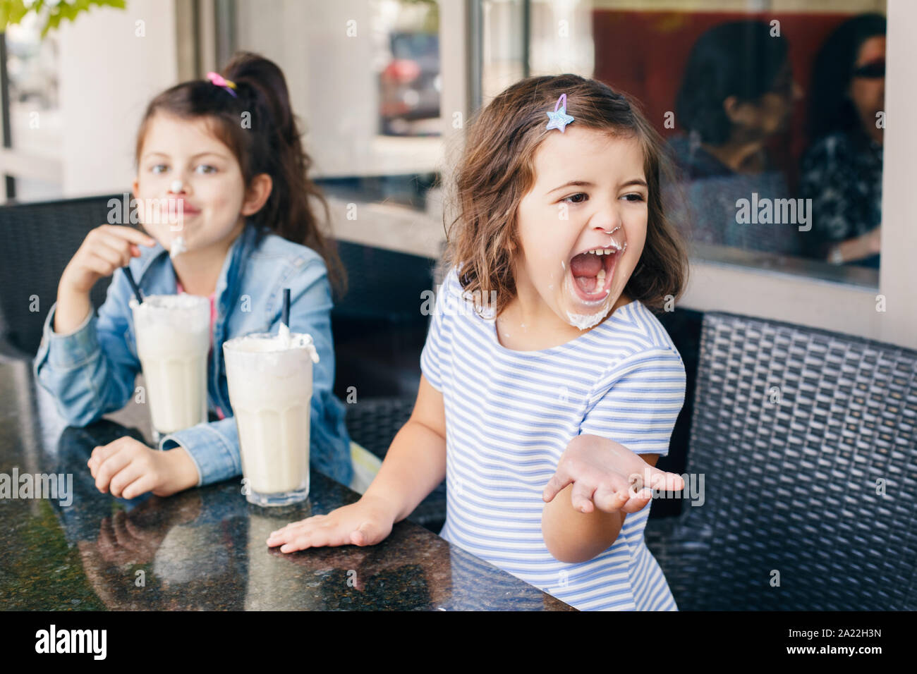 Family breakfast milk shake hi-res stock photography and images - Alamy